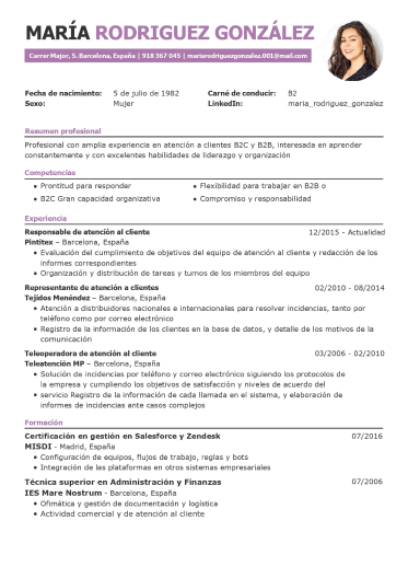 Hacer Curriculum - Completa y descarga tu CV online